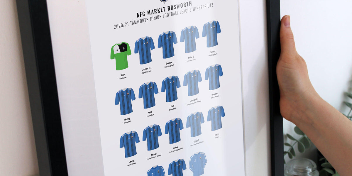 Good Team On Paper - Quality sports team posters, prints & gifts