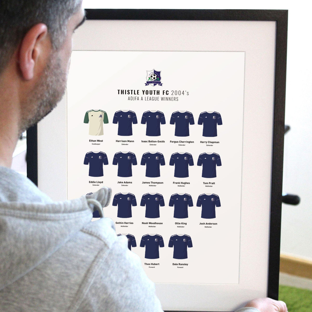 CREATE Your Custom Junior Sports Team Print