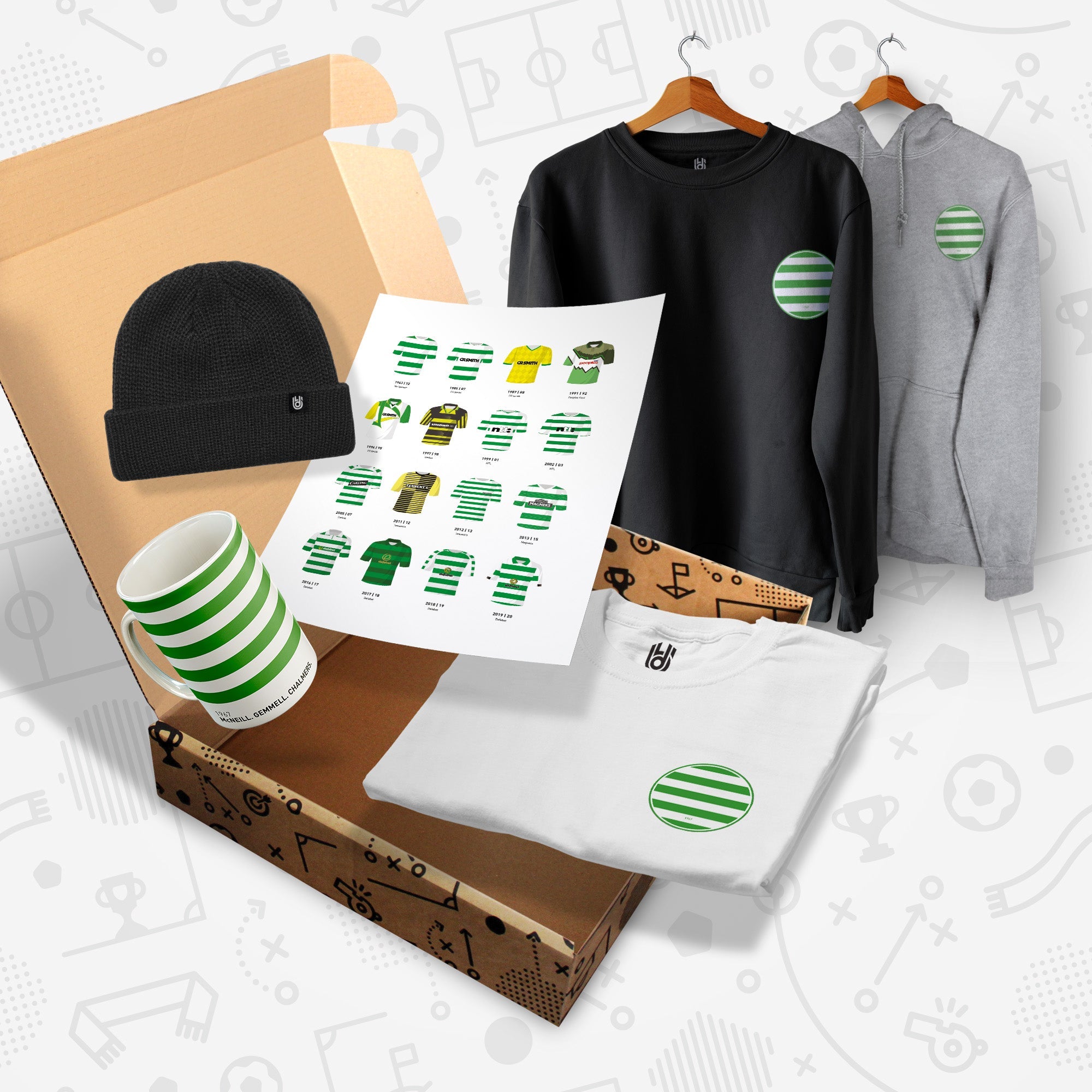 Celtic Ultimate Football Fan Box Gift